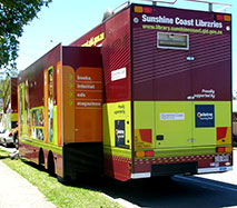 Mobile library buses out for service | Sunshine Coast Council