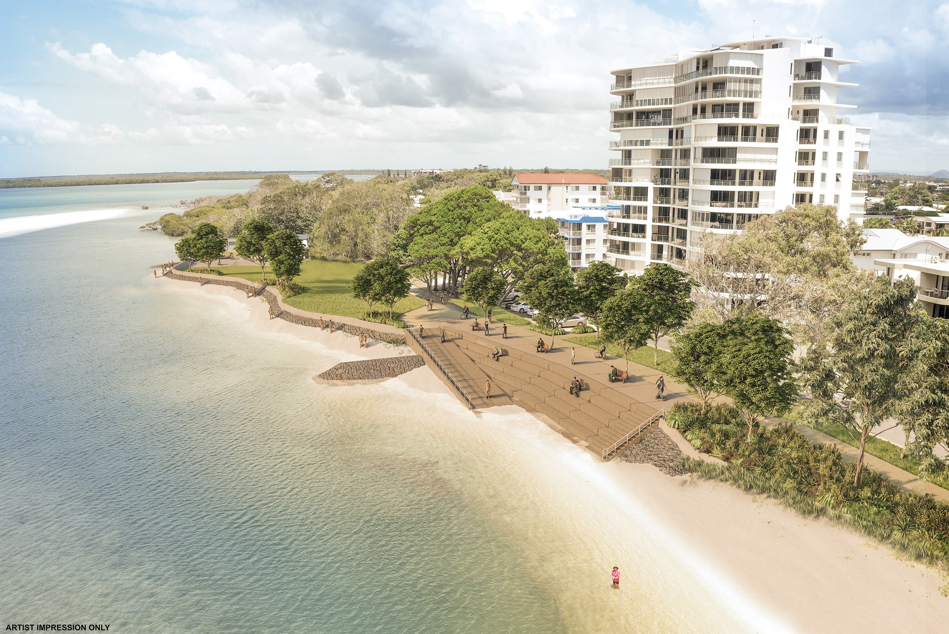 Council starts seawall construction to protect Golden Beach | OurSC