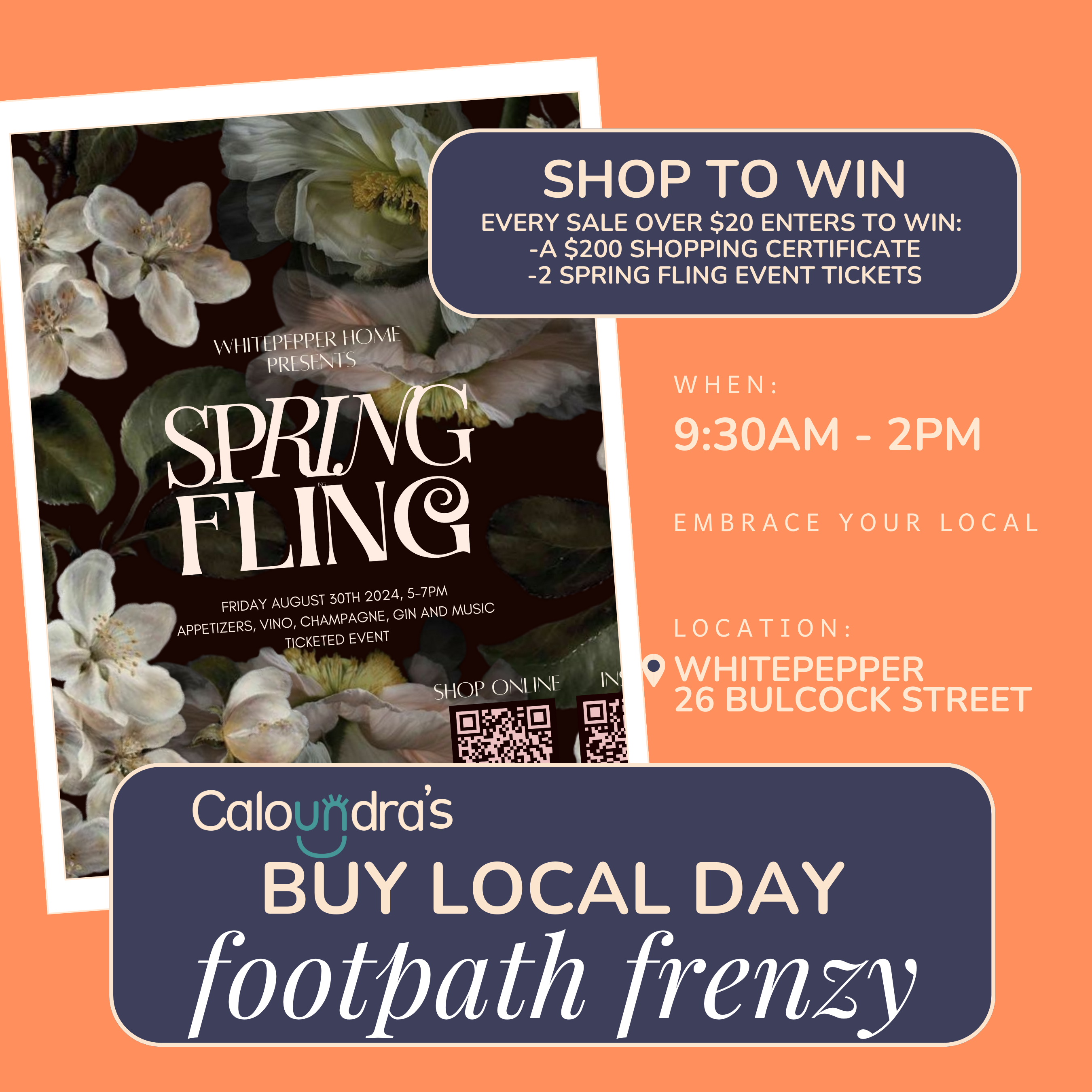 Caloundra's Footpath Frenzy: Schedule of Local Offers | uncover ...