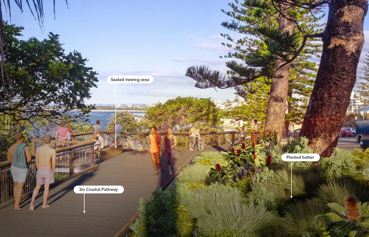 Caloundra coastal pathway