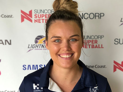 Emma ticks all the boxes for Lightning | Sunshine Coast Council