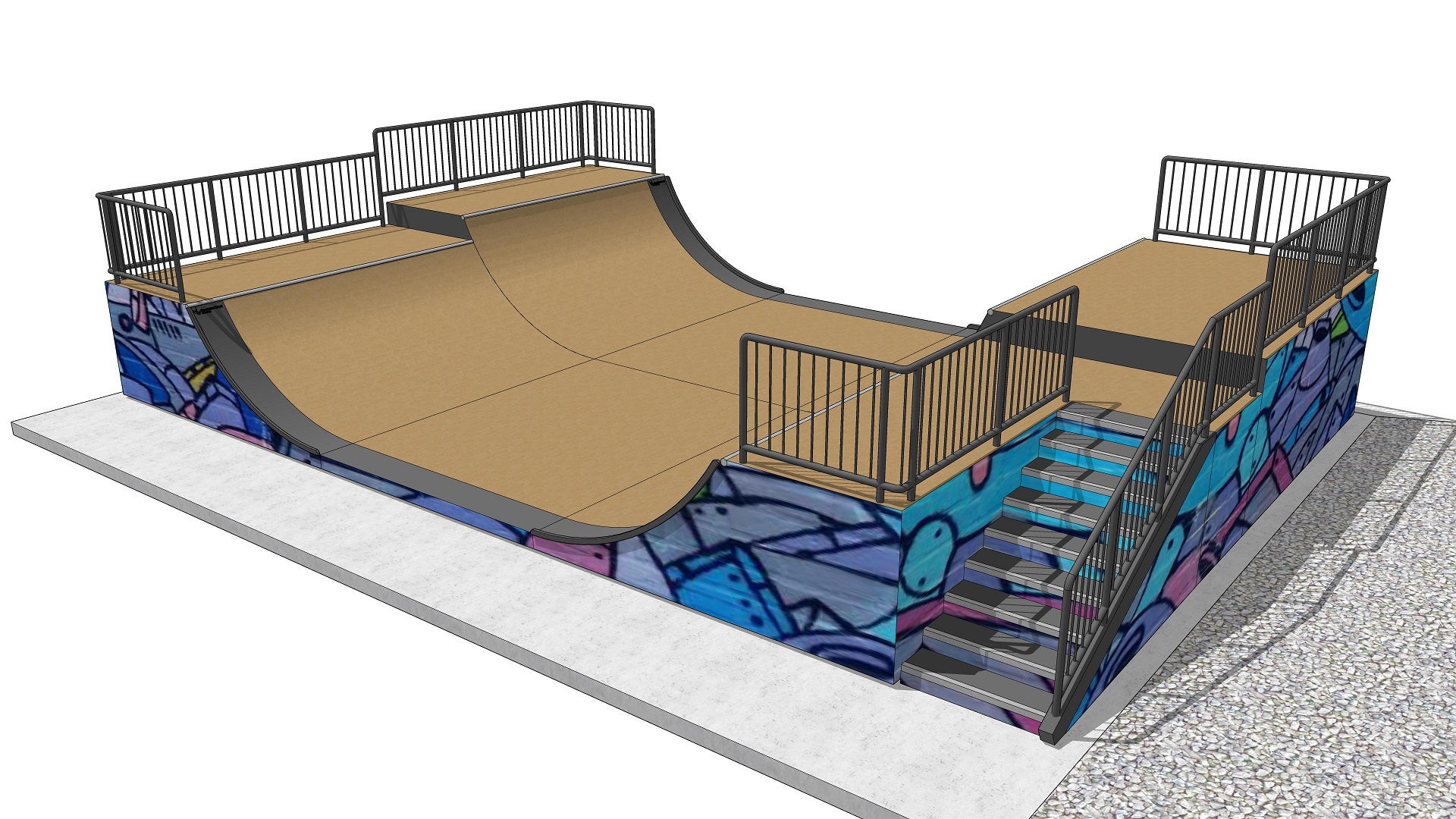 Cool half pipe project gets rolling | Sunshine Coast Council