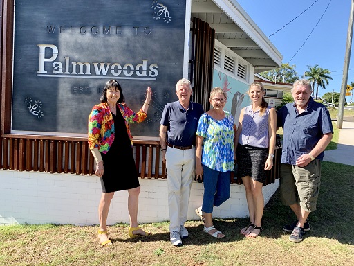 A splash of colour for Palmwoods