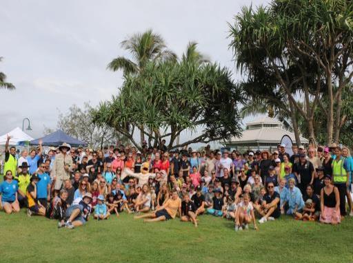 Beach clean up program