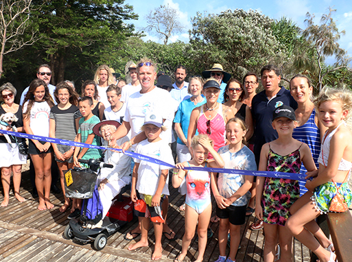 Mudjimba Beach viewing platform doubles in size