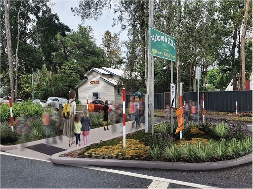 Eudlo’s new shady, cool and green main street revealed | Sunshine Coast ...