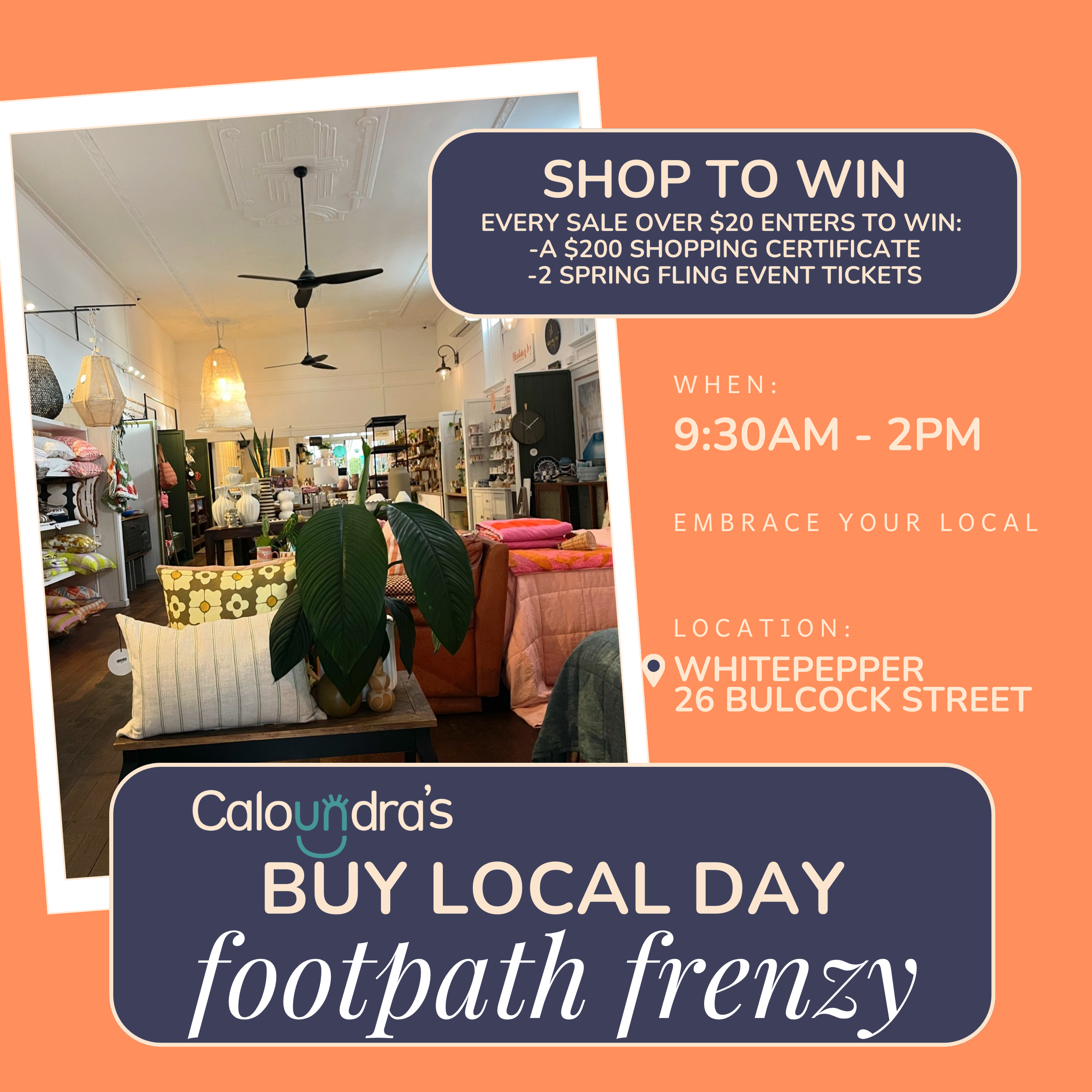 Caloundra's Footpath Frenzy: Schedule of Local Offers | uncover ...