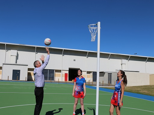 Caloundra netballers score new courts | Sunshine Coast Council
