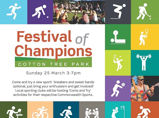 Welcoming the Commonwealth at the Festival of Champions | Sunshine ...